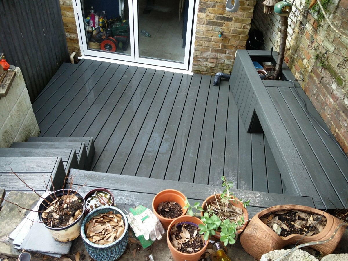 Composite Garden Bench Seating | Oilcanfinish Outdoor Living | Wimbledon