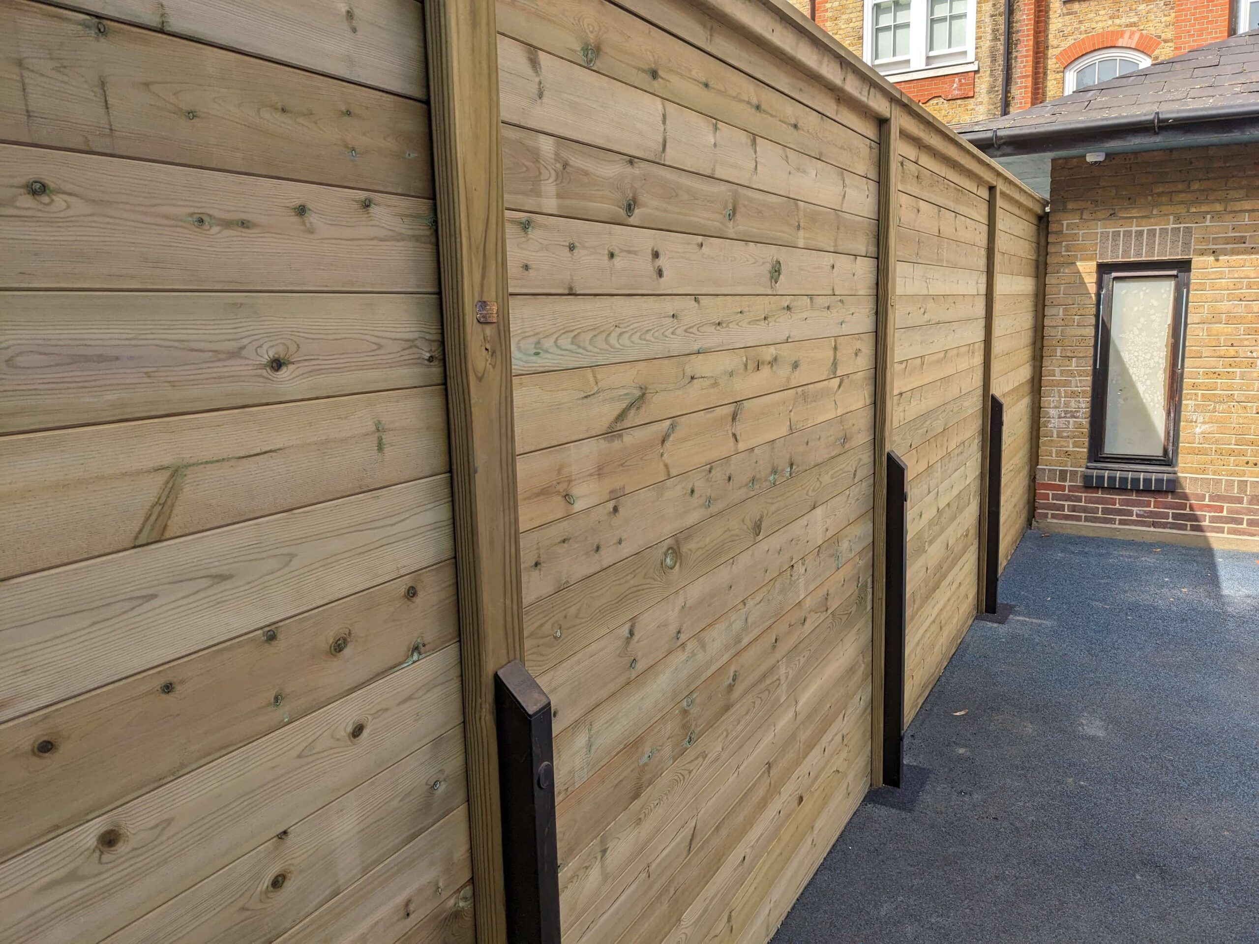 Jacksons Acoustic Fencing Installation | London SW8 | Oilcanfinish ...